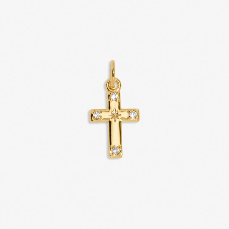 Faith' Small Charm In Gold-Tone Plating